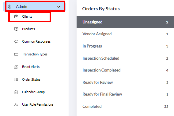 Setting up Clients in the System – ValueLink Connect