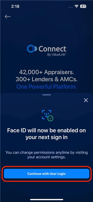 How to login into the Connect Application – ValueLink Connect