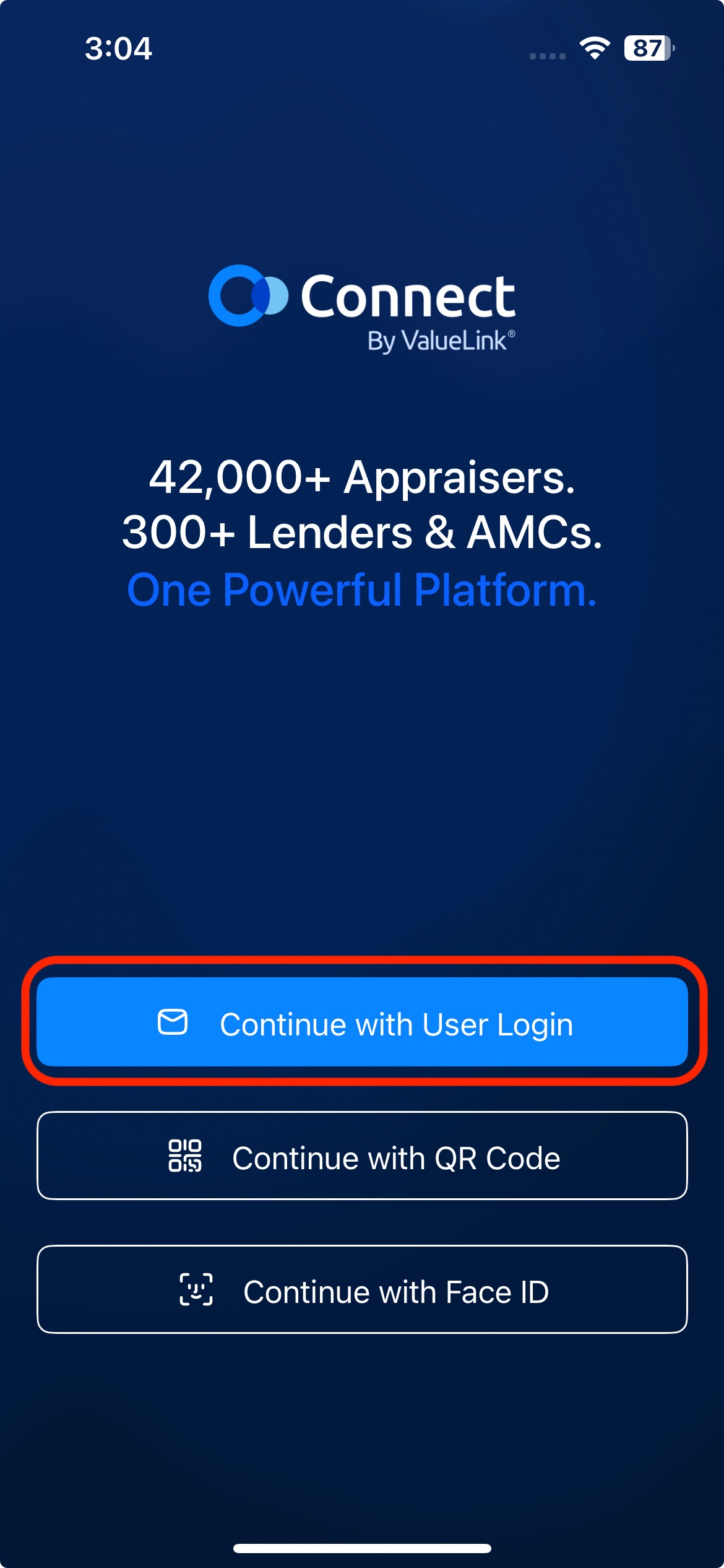 How to login into the Connect Application – ValueLink Connect